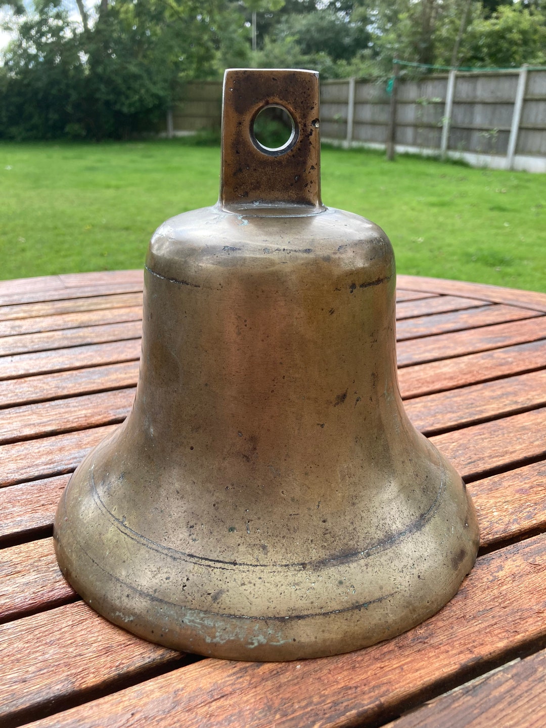 19th Century Brass Ships Bell - Etsy