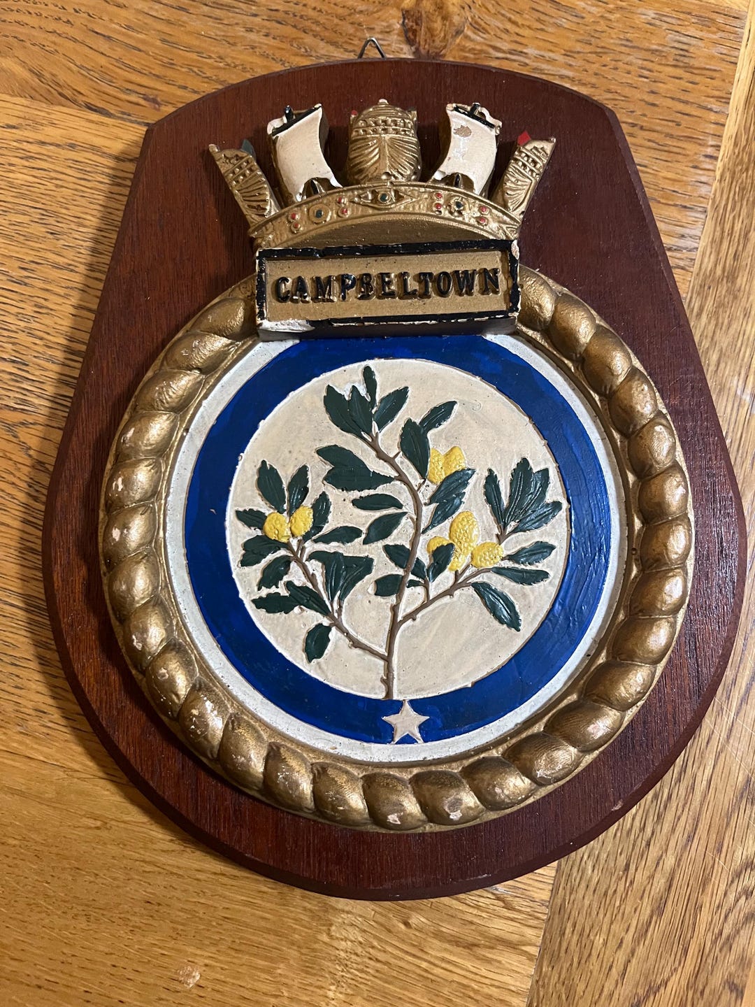 Royal Navy Ship’s Plaque HMS Campbeltown (F86) - Etsy
