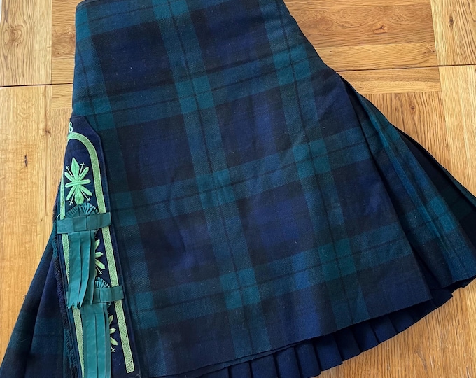 Argyll & Sutherland Highlanders Kilt (1957) - Etsy