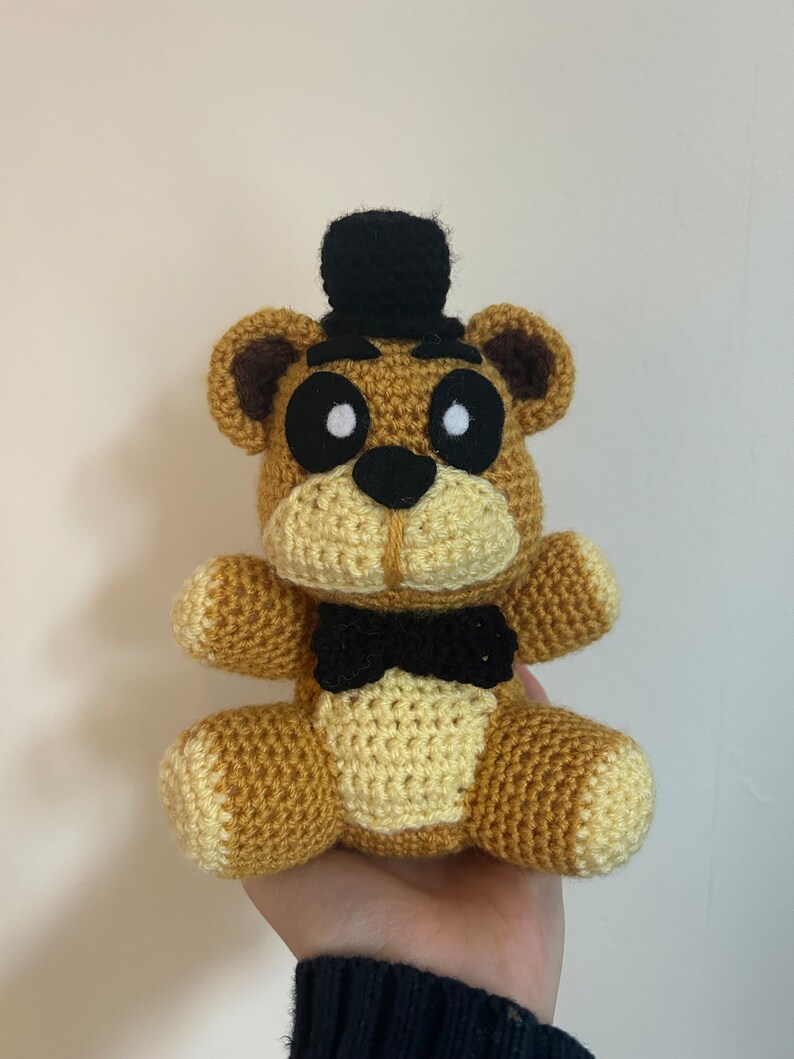 Golden Freddy Crochet Pattern - Etsy