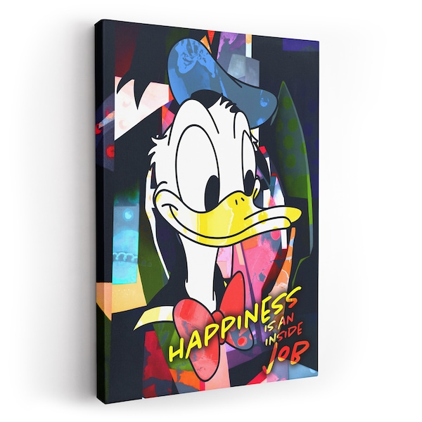 Donald duck wandbild - Etsy.de