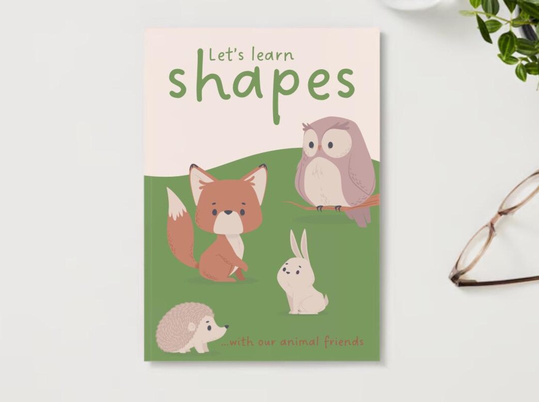 Lets Learn... Shapes Childrens Printable Learning Workbook Activity ...