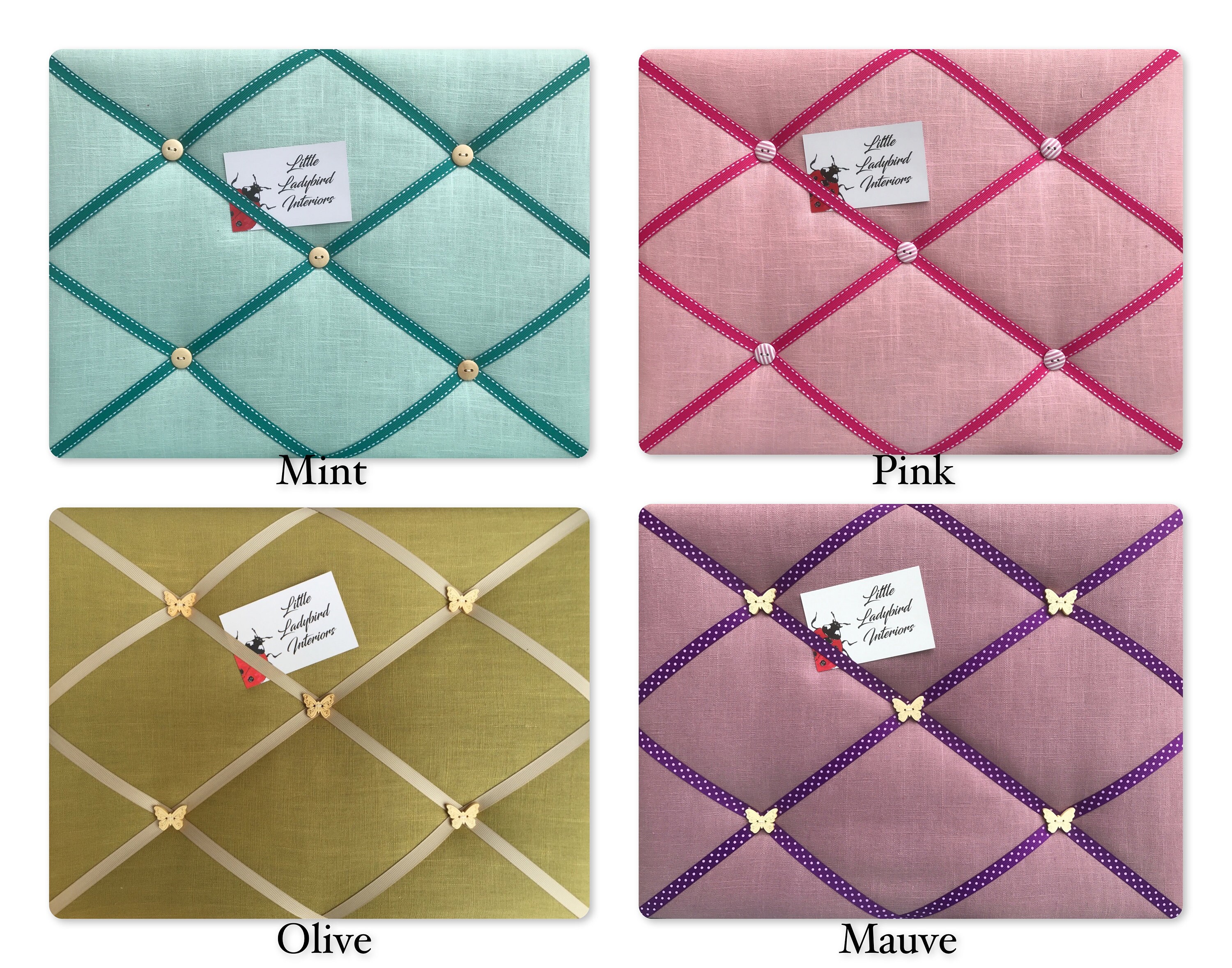 Plain Washed Linen Fabric Padded Custom Pin/memo/notice Board - Etsy UK
