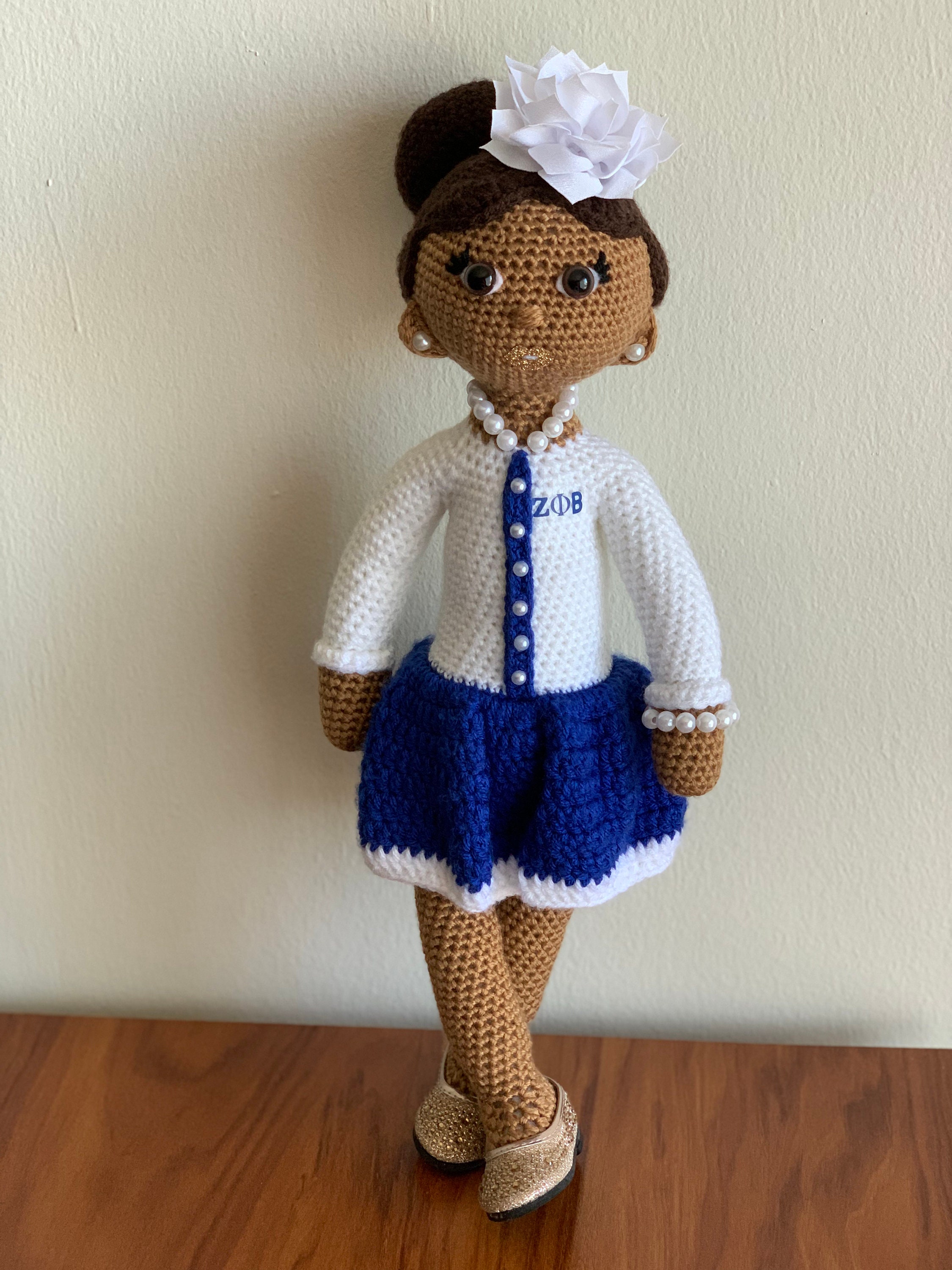 Zeta Phi Beta Barbie Doll - Etsy