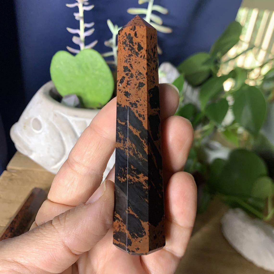 Bulk 1 KG Mahogany Obsidian Tower Point Pillar Natural - Etsy UK