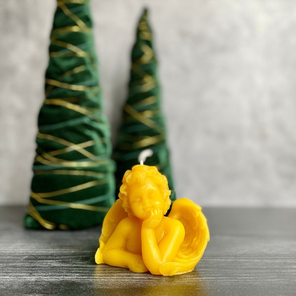 Cherub Candle - Etsy