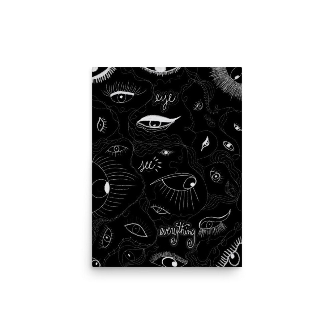 Third Eye Poster Third Eye Artwork Spiritual Art Print Third Eye Poster ...