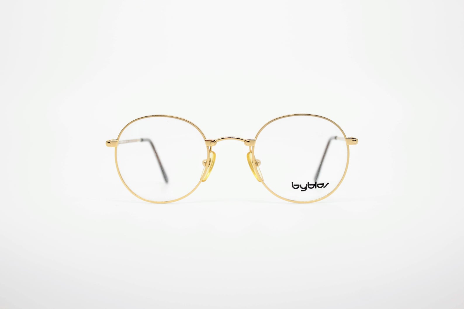 Vintage Eyewear Byblos Mod. B 544 Authentic and Rare Panto Round Metal ...