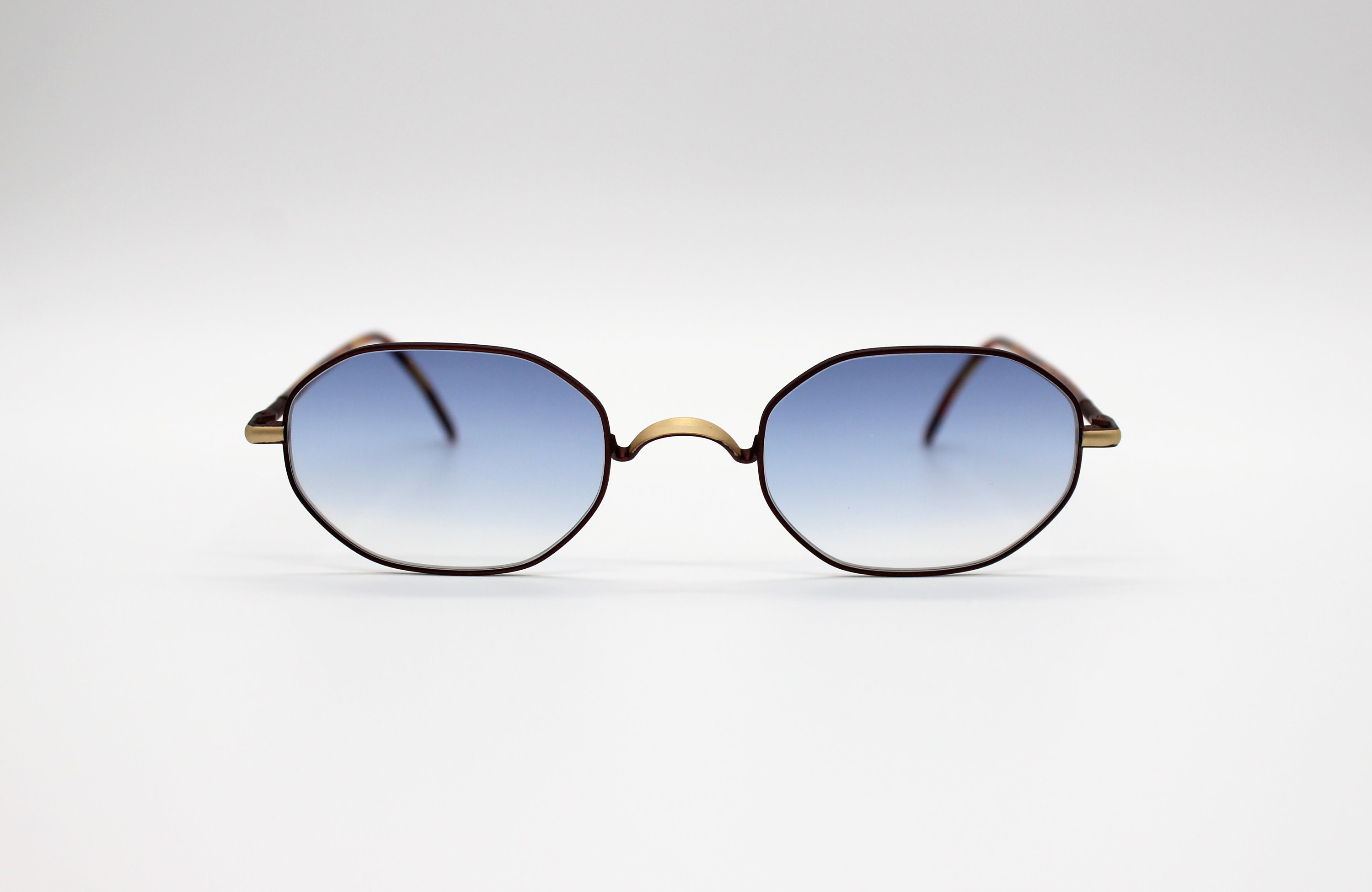 Vintage Sunglasses Essence ES054 Authentic Octagonal Steampunk - Etsy