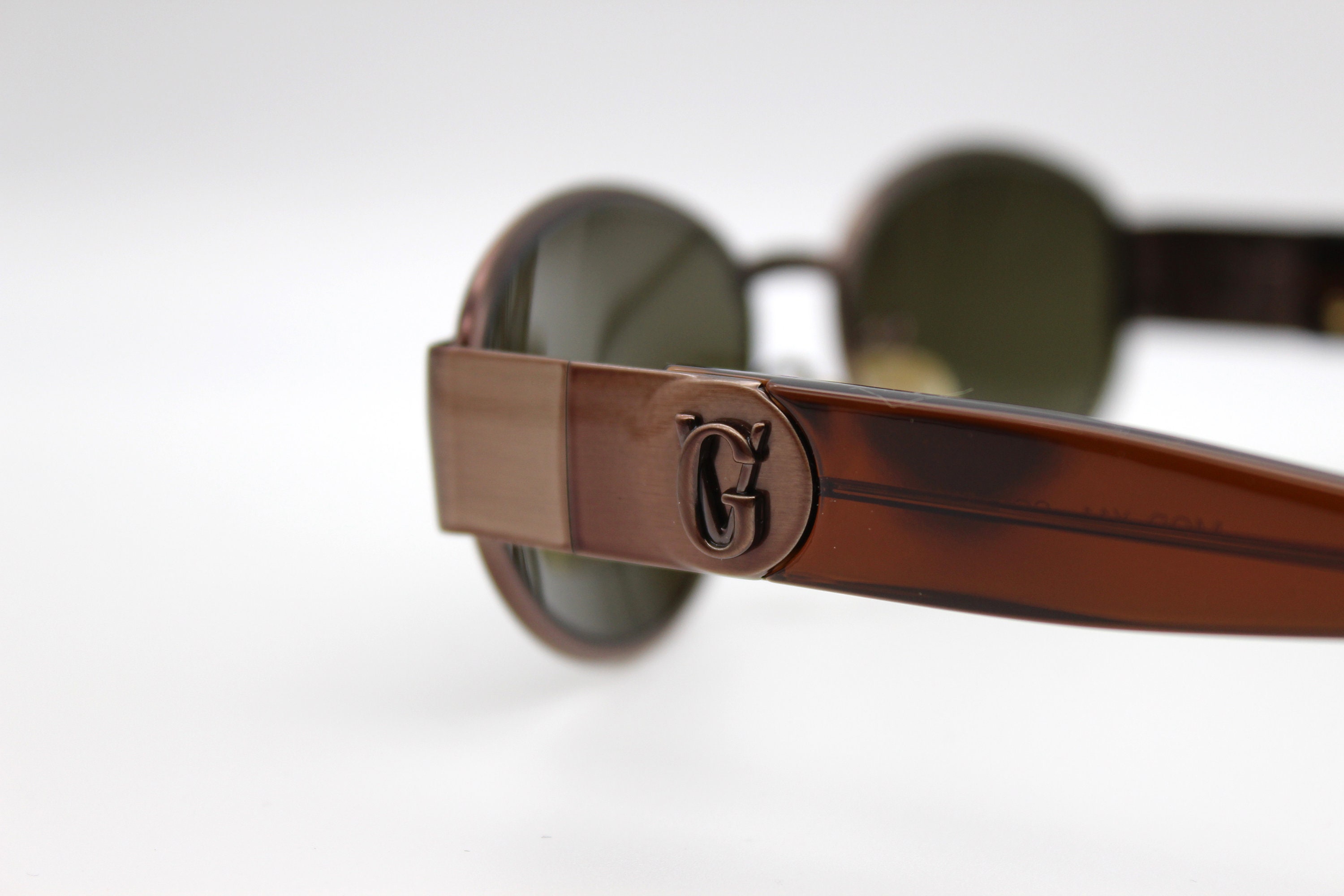 Vintage Sunglasses Gianni Versace MOD X11 COL 53M Ovale Steampunk Style ...