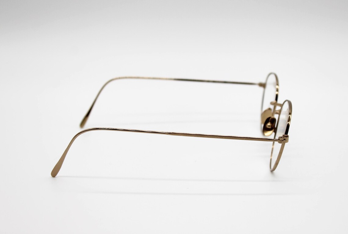 Vintage Eyeglasses Persol Ratti Trend Mod. Jule Pantos Round Metal ...