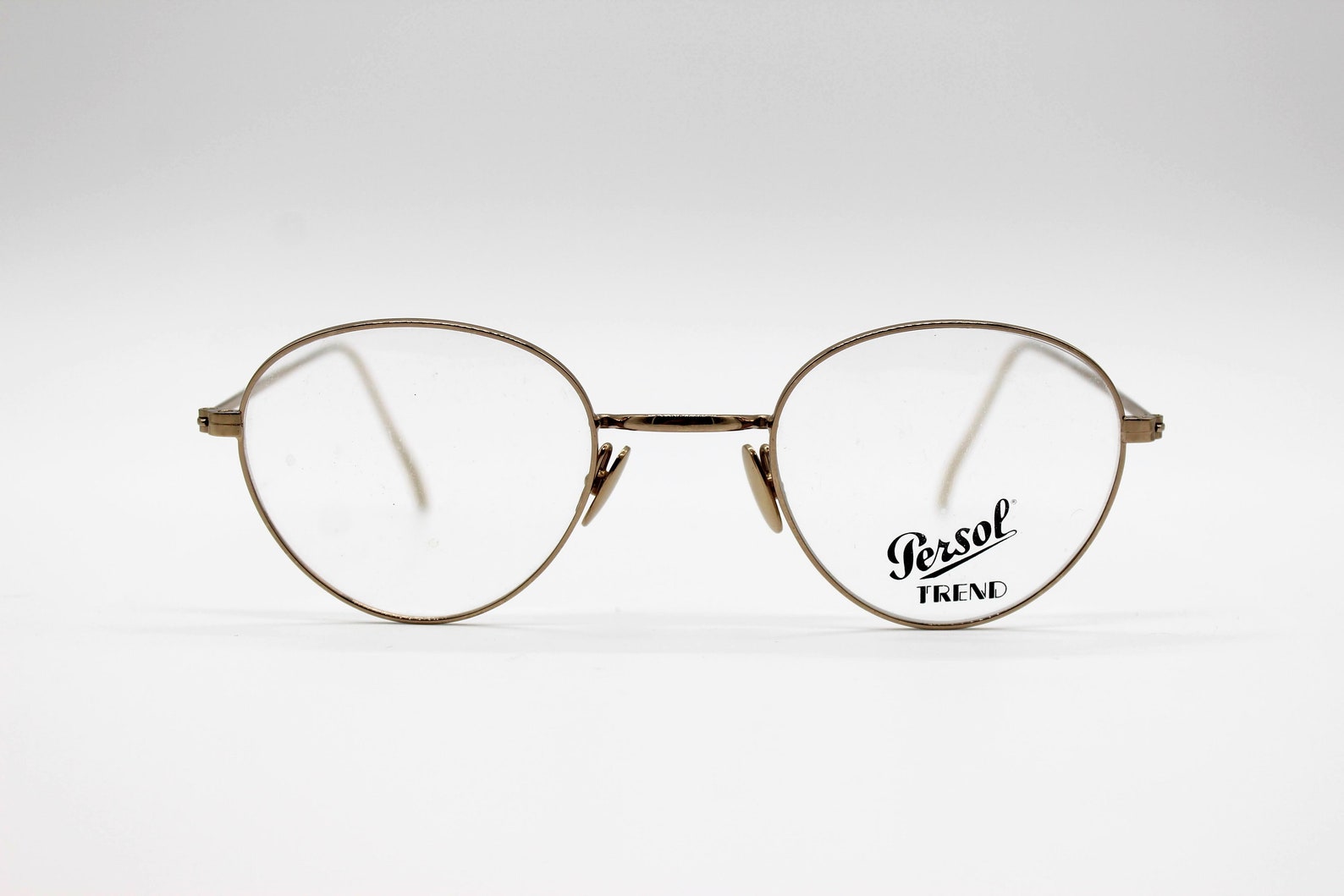 Vintage Eyeglasses Persol Ratti Trend Mod. Jule Pantos Round Metal ...