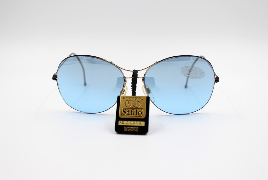 Vintage Sunglasses Safilo UFO Authentic and Rare Ultralight Oversize ...