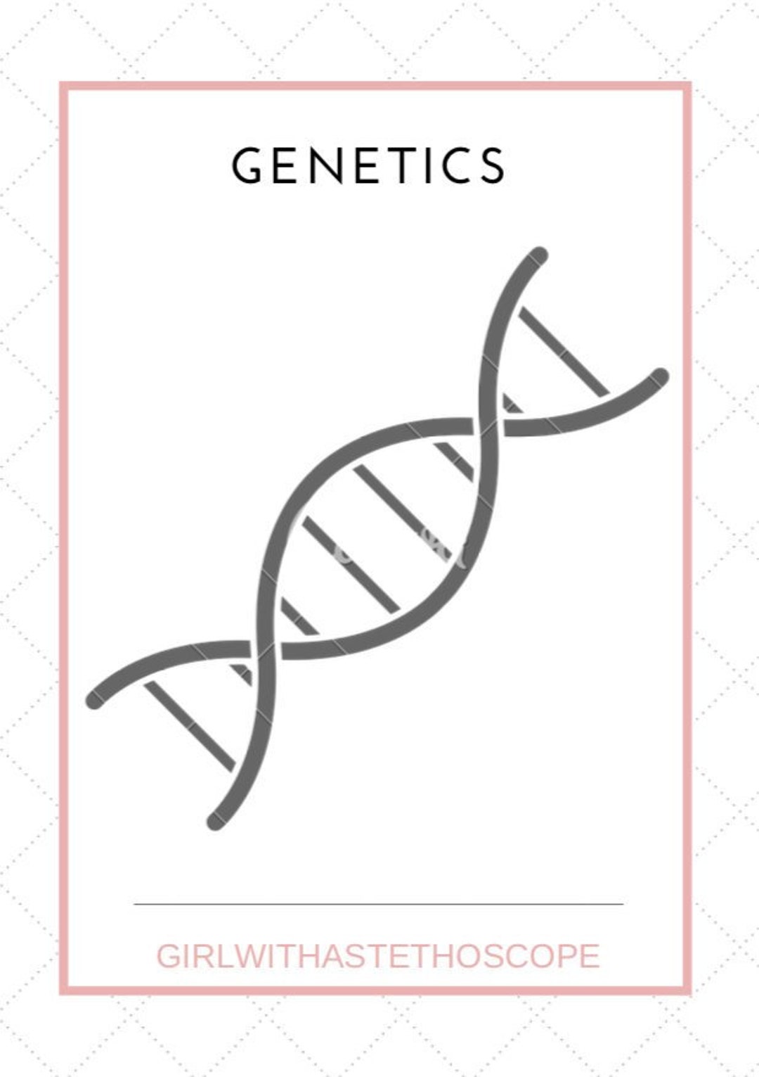 Genetics Notes Bundle - Etsy