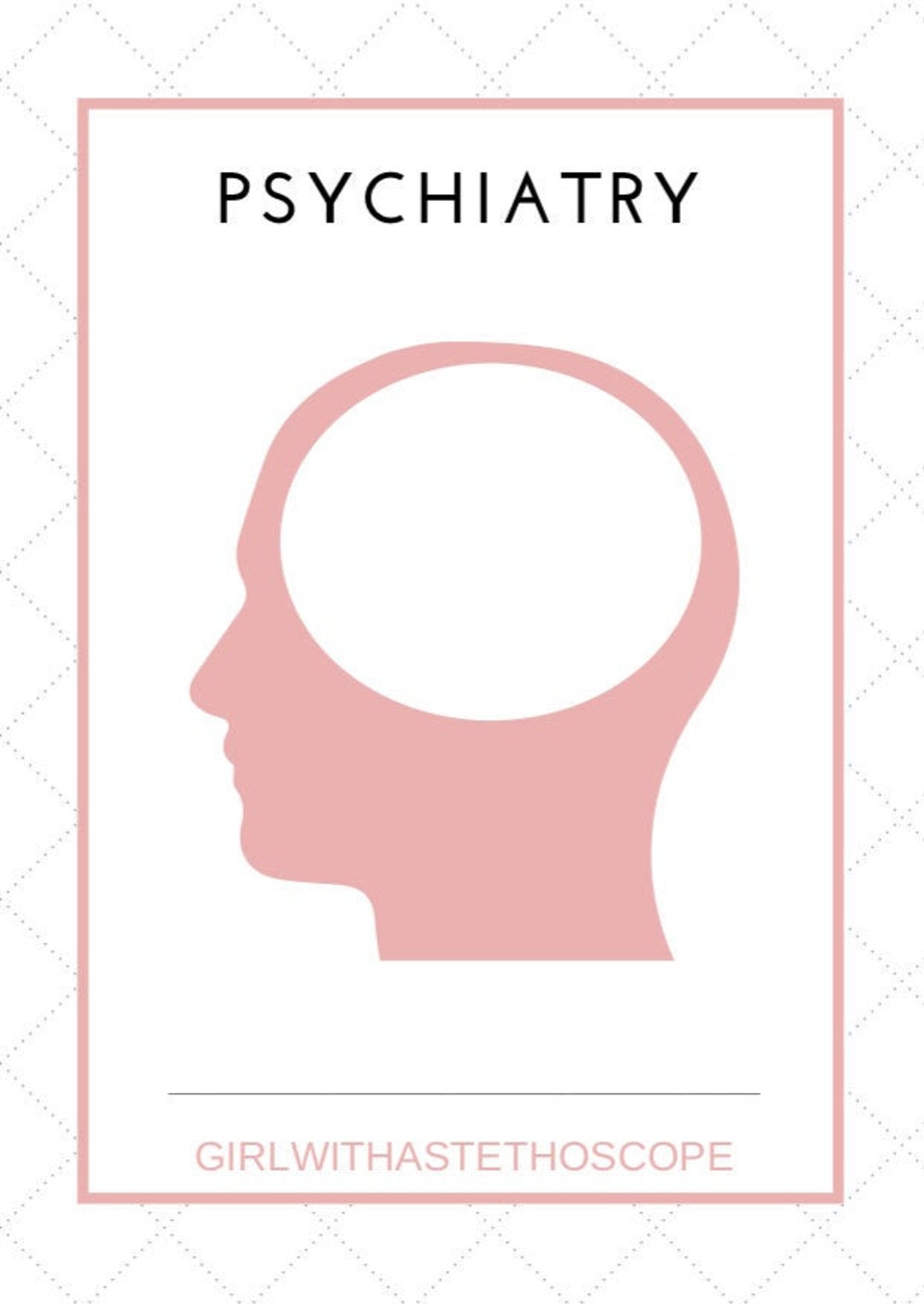 Psychiatry Notes Bundle - Etsy