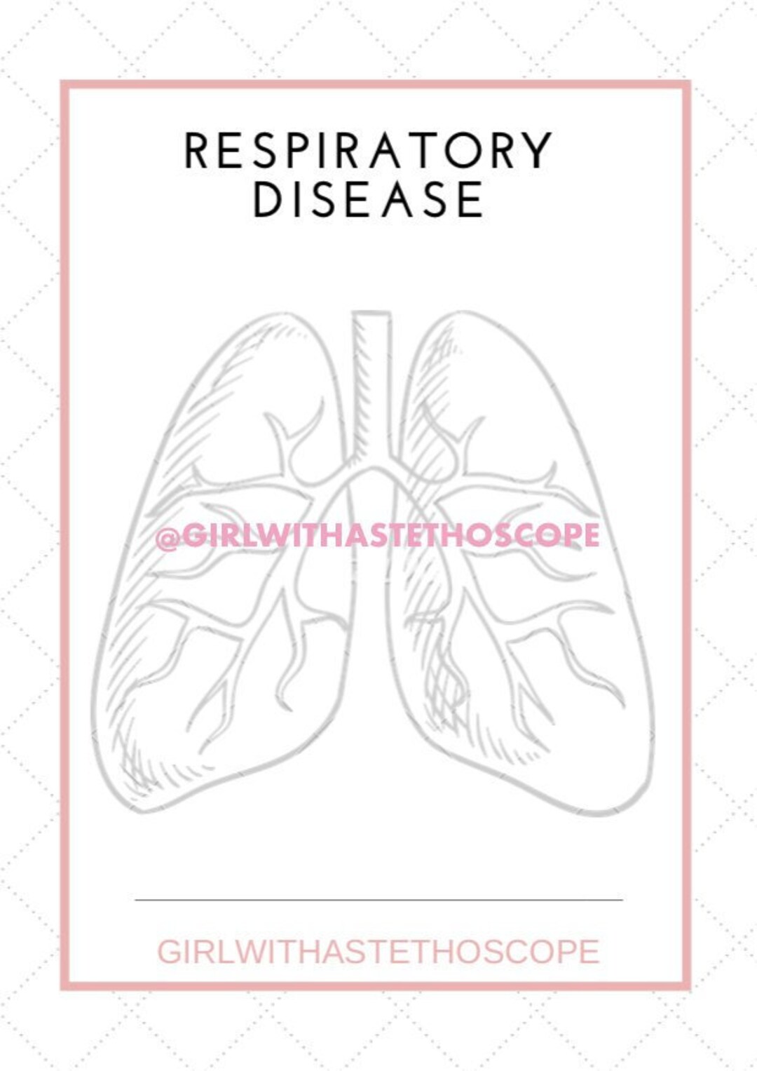 Respiratory Notes Bundle - Etsy