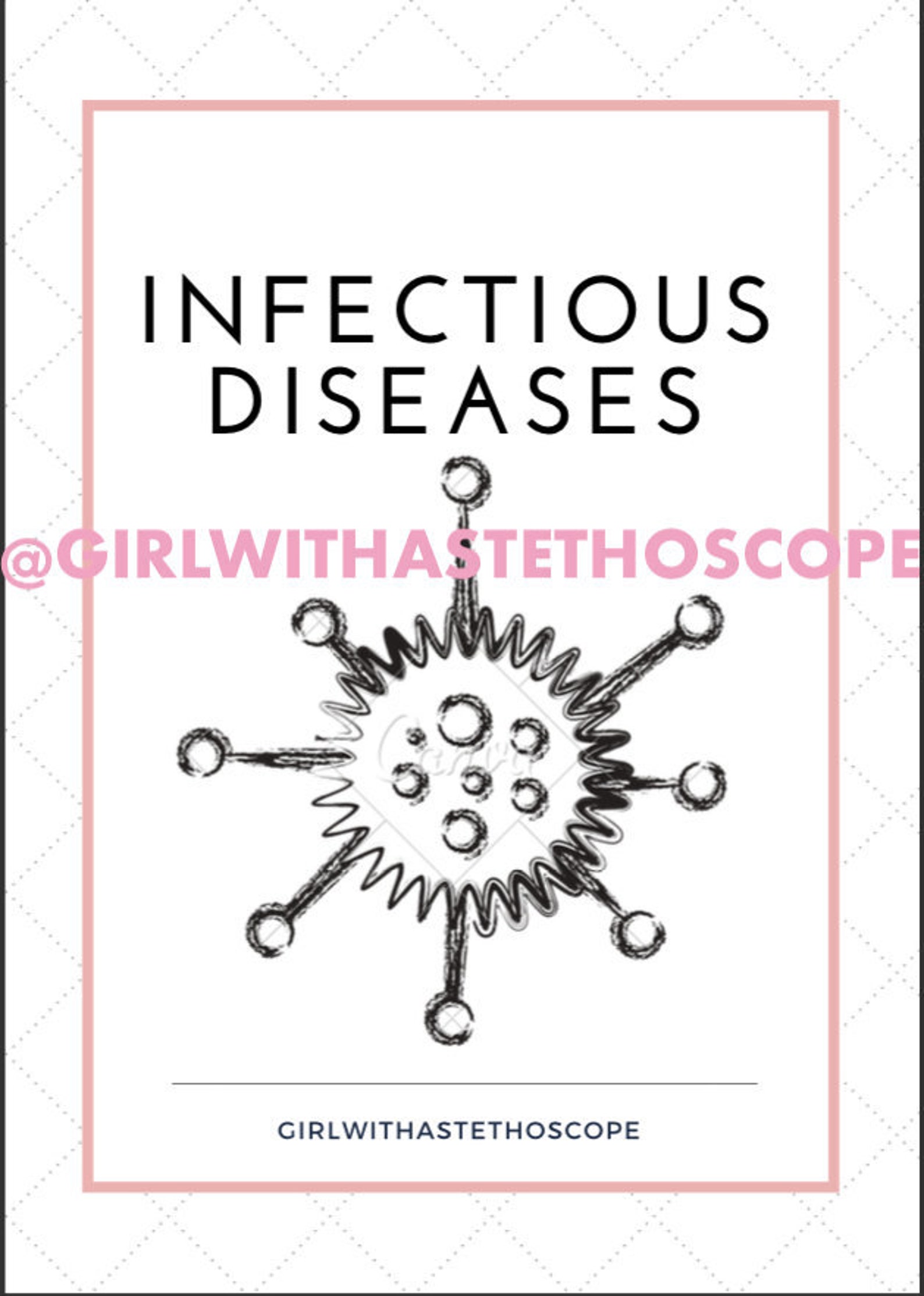Infectious Diseases Notes Bundle - Etsy