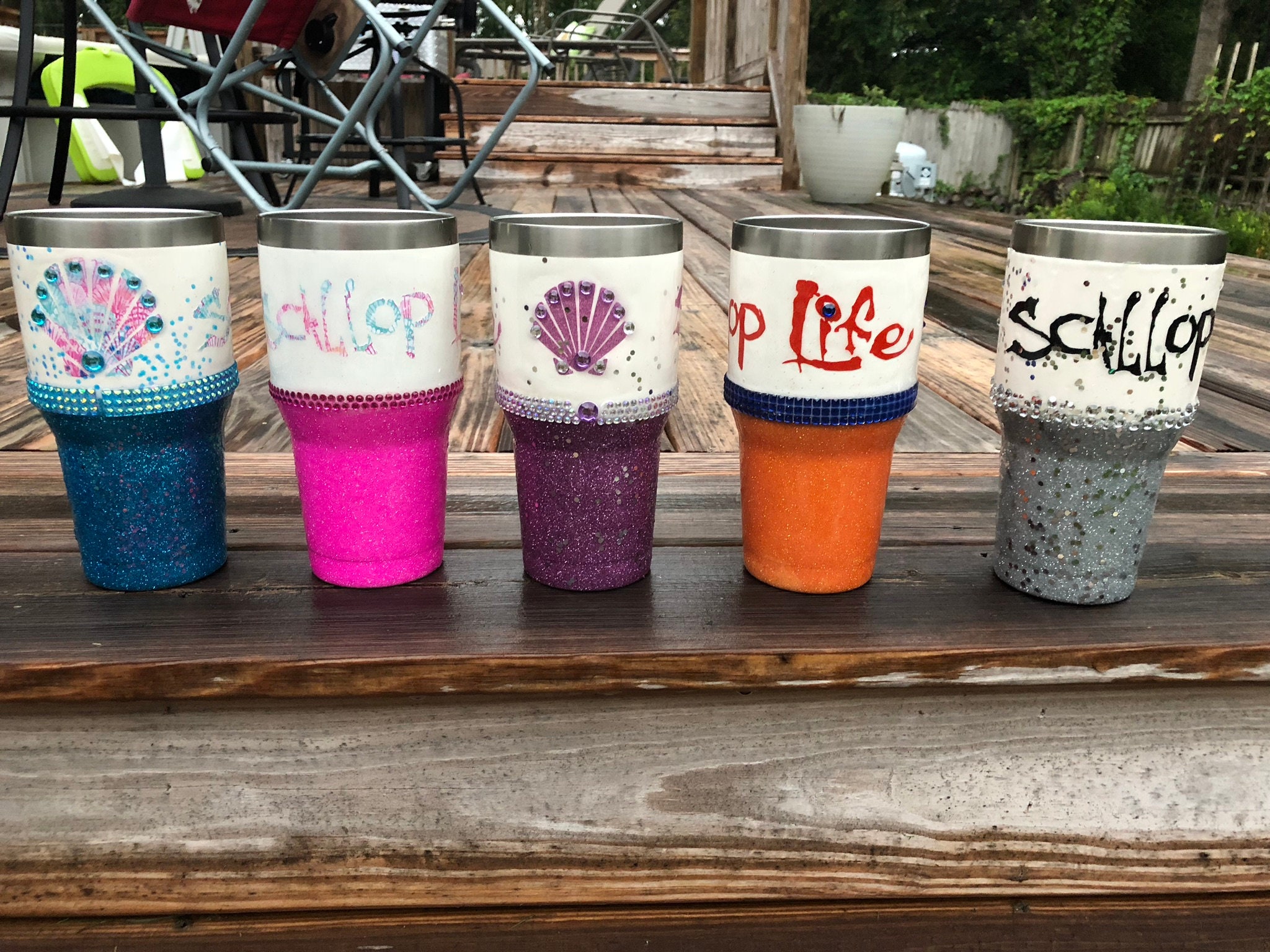 Scallop Life Customizable Tumbler - Etsy