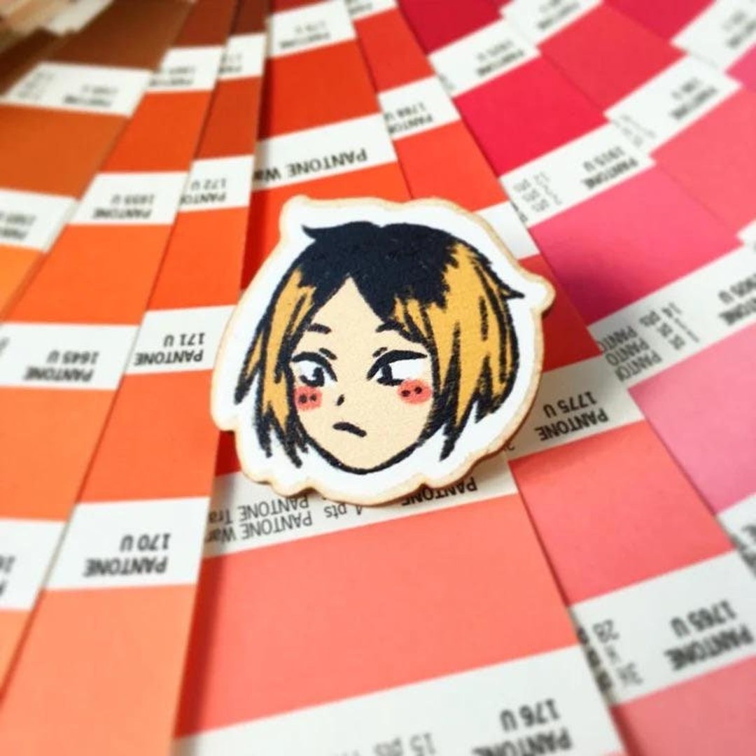 Haikyuu Heads Wooden Pins - Etsy