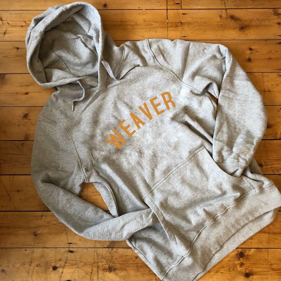 WEAVER Hoodie // Unisex Sweat With Weaver Logo // Fairtrade Organic ...