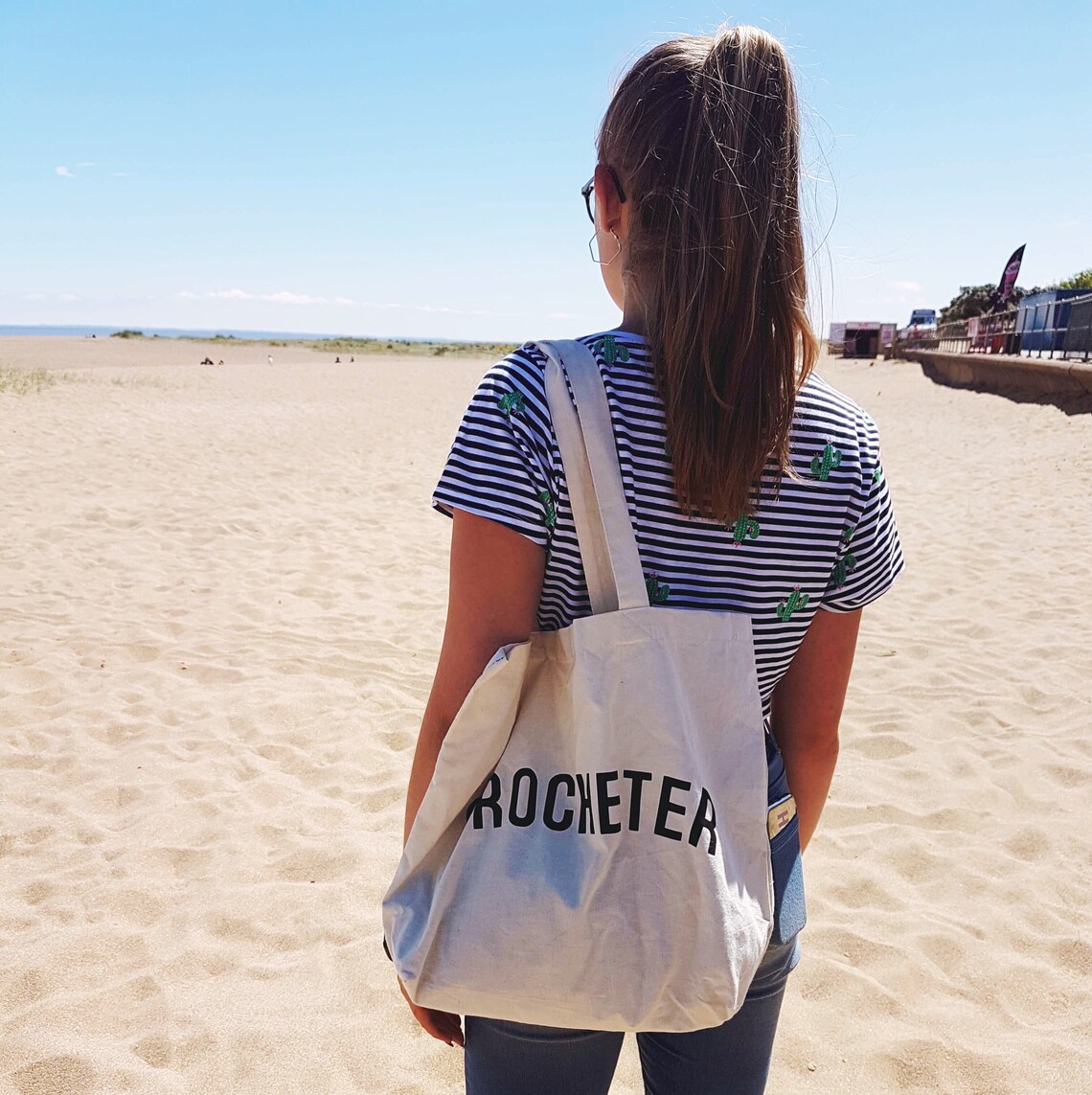 MAKER Bag // Tote Bag With Stitcher Logo // Fairtrade Organic Cotton ...