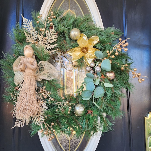 Angel Wreath - Etsy