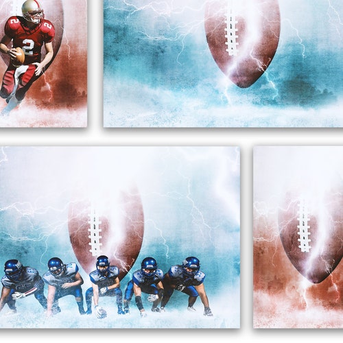 Football Backdrop Sport Background Digital Backdrop - Etsy