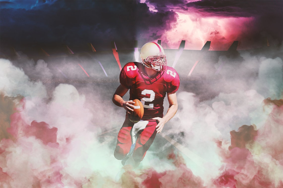 Football Backdrop Football Stadium Sport Background Digital - Etsy