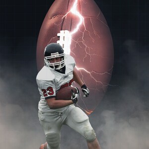 Football Backdrop, Sport Background, Digital Backdrop, Football Field ...