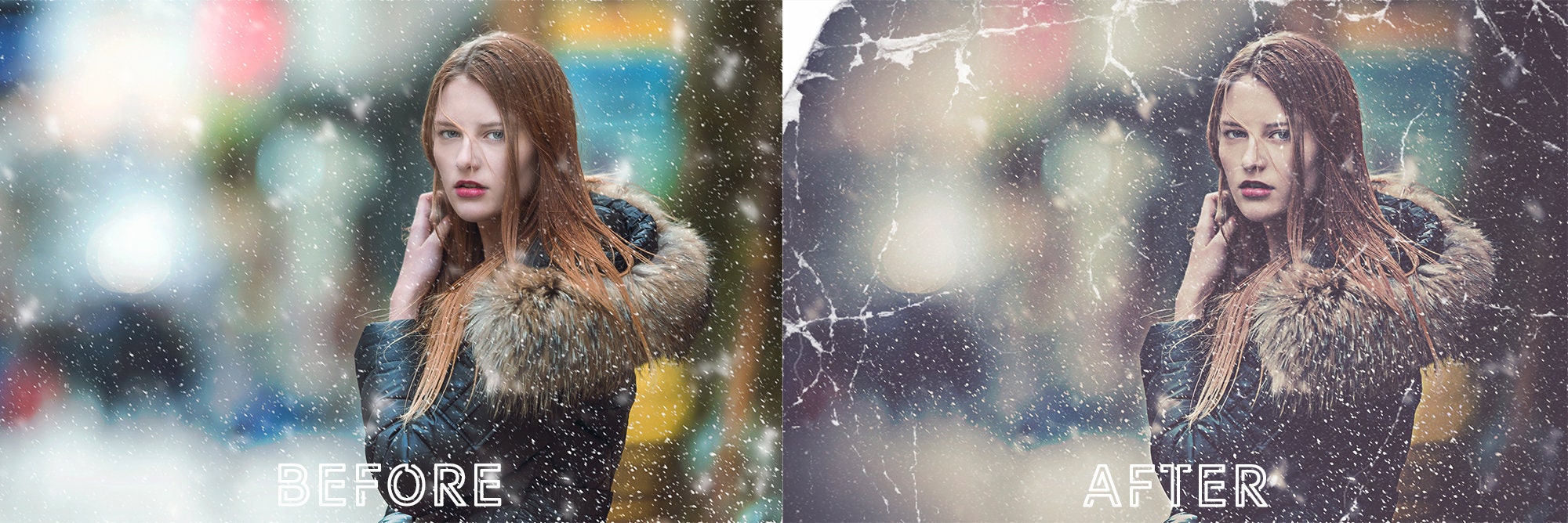 Vintage Photoshop Action and Overlays Old Photo Texture | Etsy