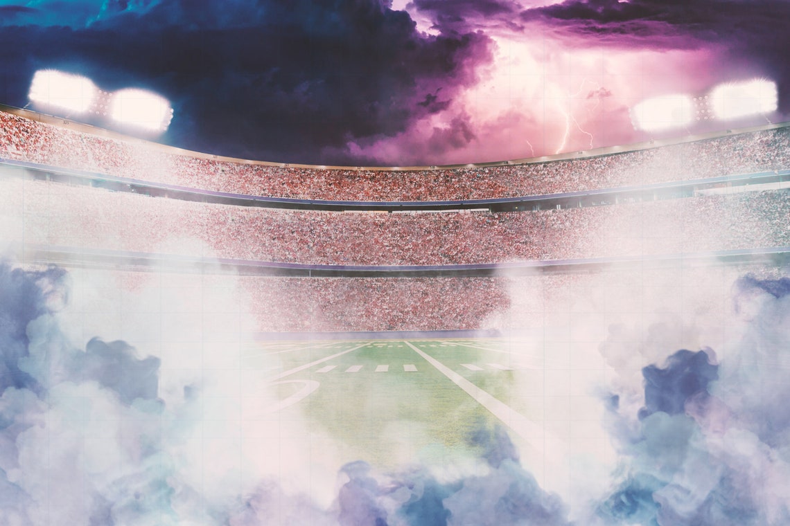 Football Backdrop Football Stadium Sport Background Digital - Etsy