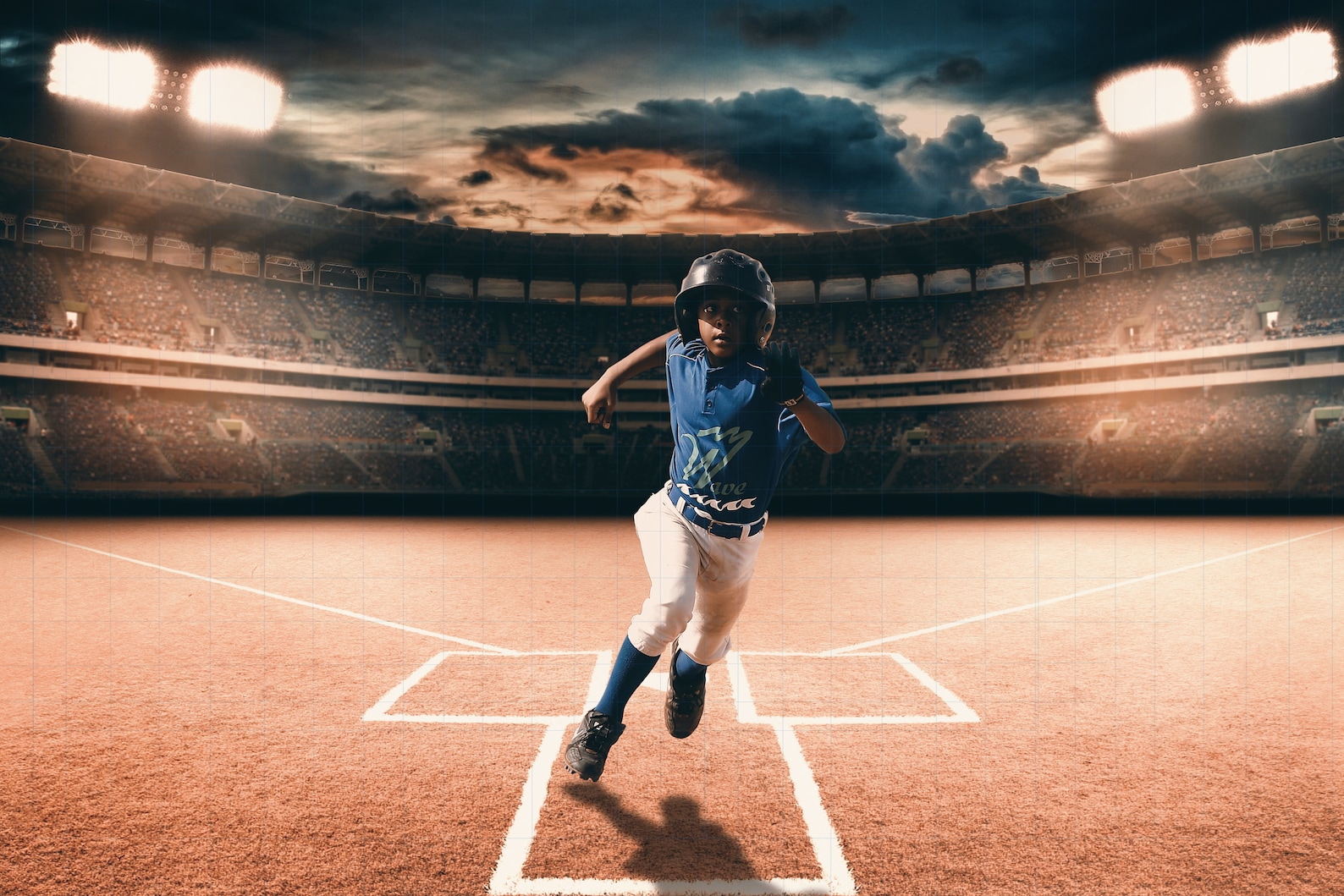 Baseball Backdrop Bundle, Softball, Sport Background, American Flag ...