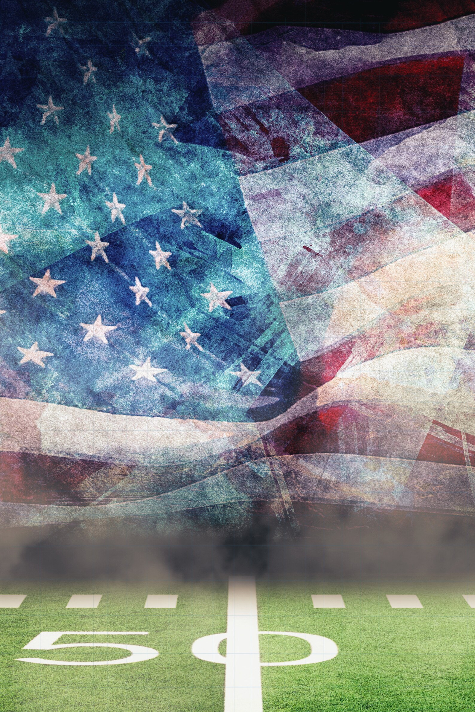 American Football Backdrop, Sport Background, Digital Backdrop ...