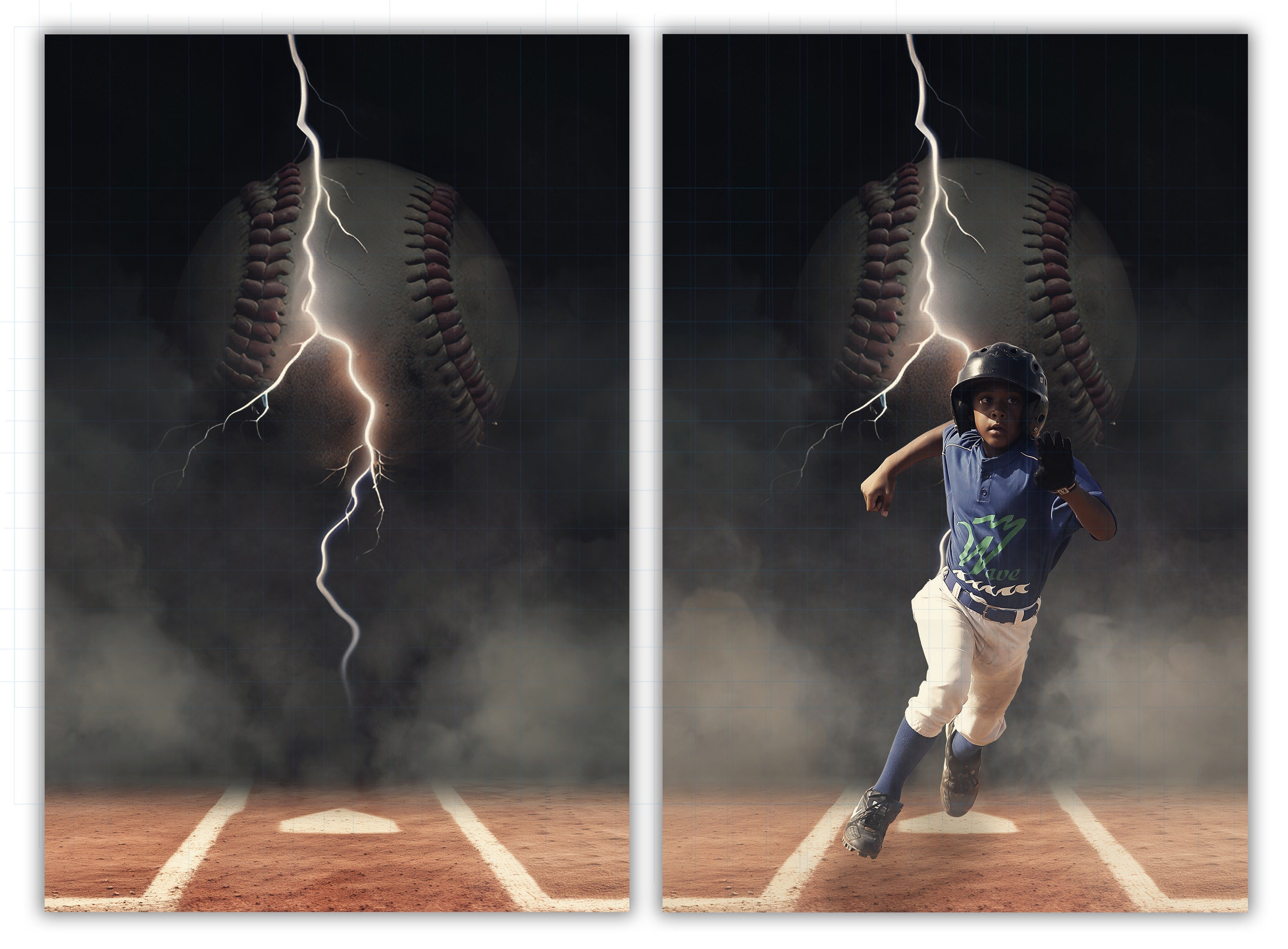 Baseball Backdrop, Sport Background, Digital Backdrop, Baseball Field ...