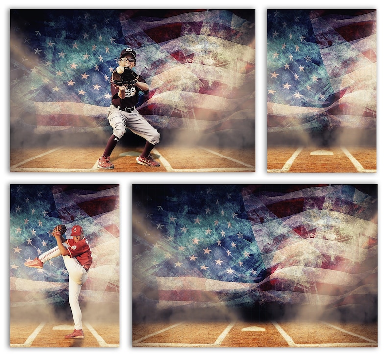 Baseball Backdrop, Softball, Sport Background, Digital Backdrop ...