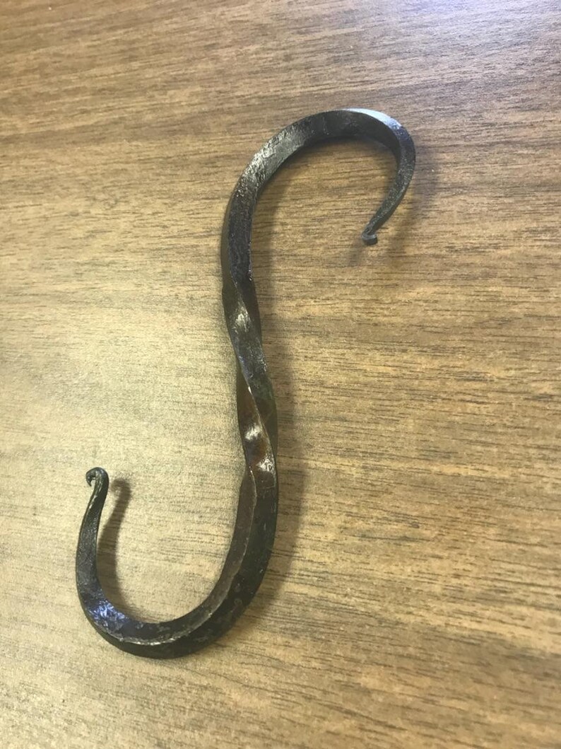 Hand Forged S Hook - Etsy