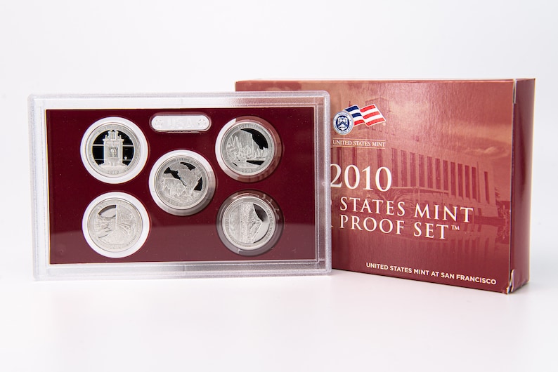 2010-S United States Mint Silver Proof Set W/ Original Box | Proof ...