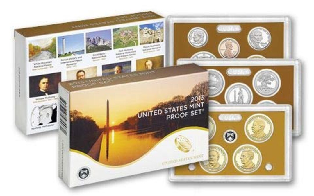 2013-S United States Mint Proof Set W/ Original Box & COA | Proof Coins ...