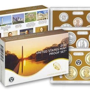 2013-S United States Mint Proof Set W/ Original Box & COA | Proof Coins ...