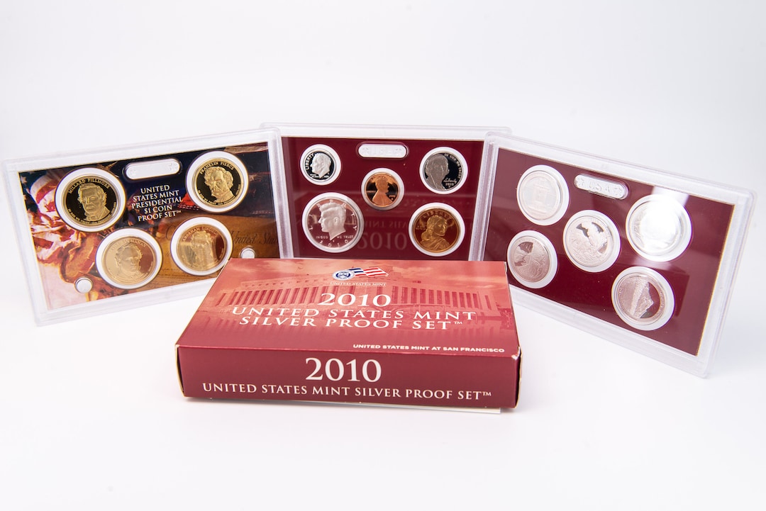 2010-S United States Mint Silver Proof Set W/ Original Box | Proof ...