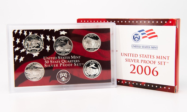 2006-S United States Mint Silver Proof Set W/ Original Box | Proof ...