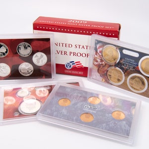 2009-S United States Mint Silver Proof Set W/ Original Box and COA - Etsy