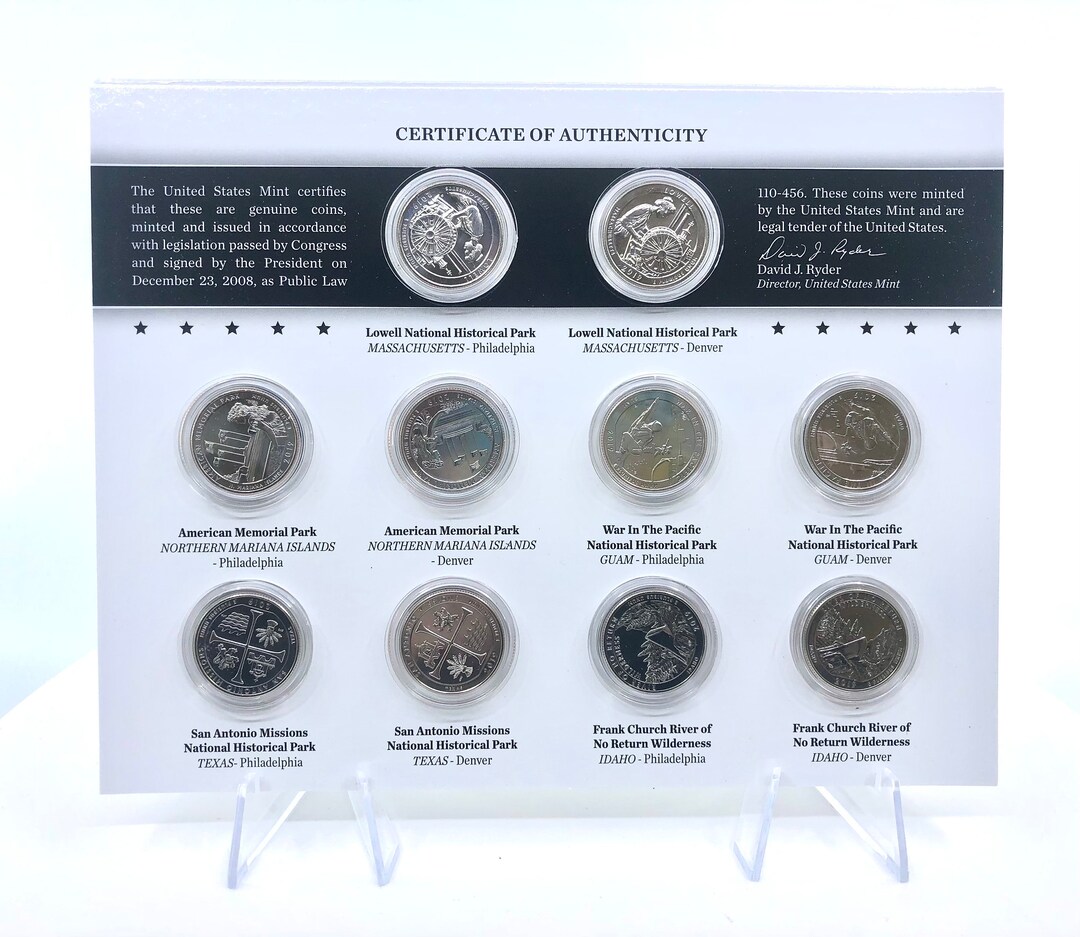 2019 United States Mint: America the Beautiful 10 Piece Uncirculated ...