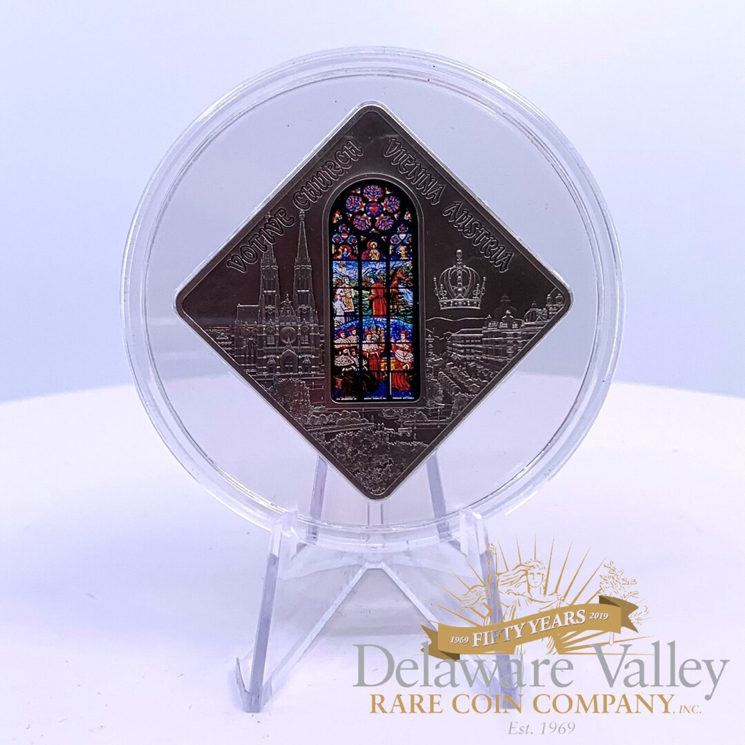 2012 Sacred Art Holy Windows: Votive Church - Vienna, Austria 10 Dollar ...