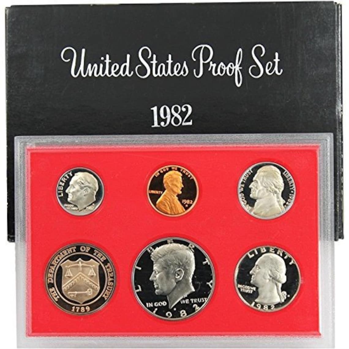 1982-S United States Mint Proof Set W/ Original Box Proof - Etsy