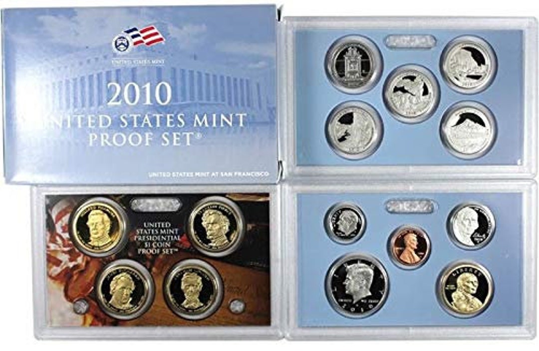 2010-S United States Mint Proof Set W/ Original Box | Proof Coins ...