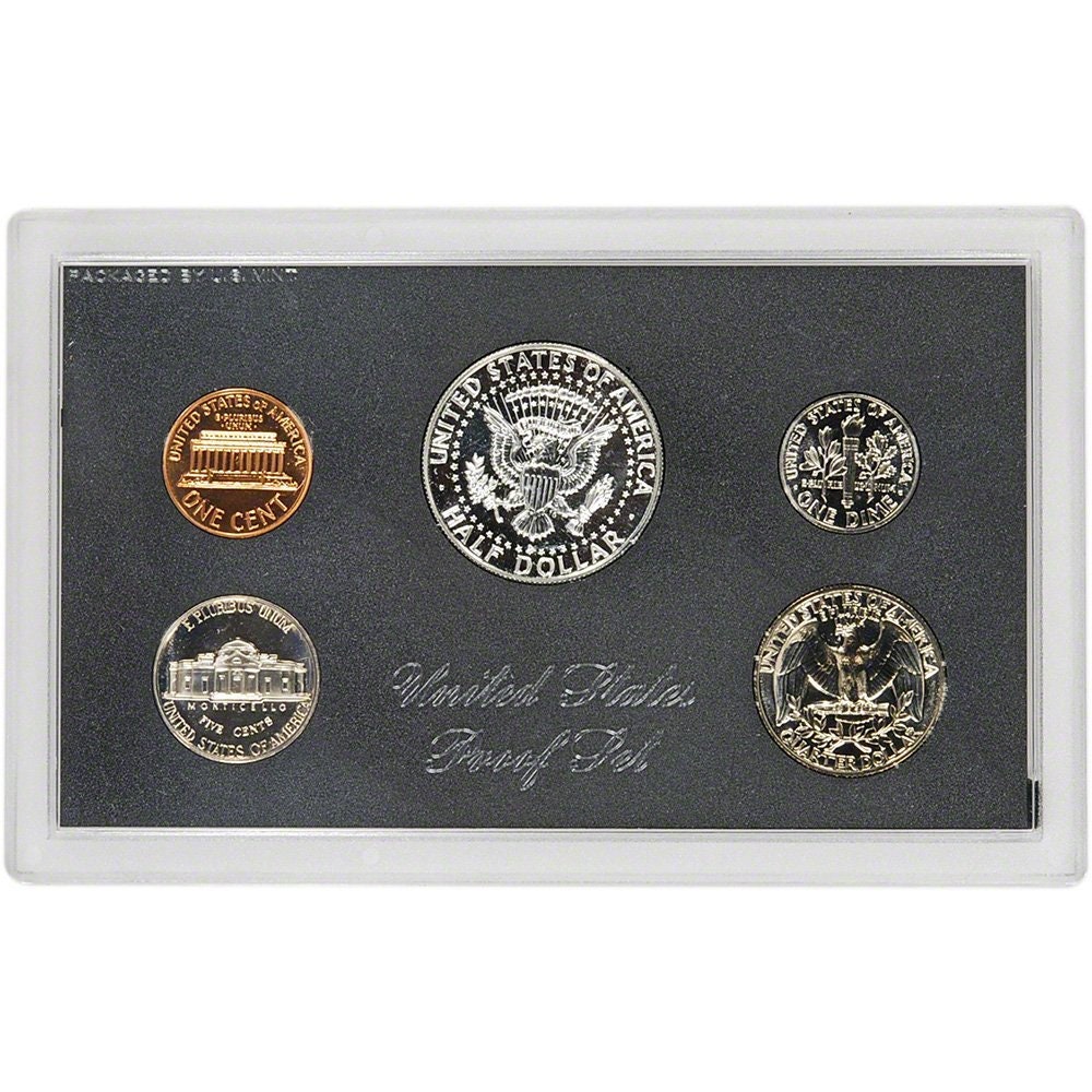 1968-S United States Mint Proof Set W/ Original Box Proof Coins Mint ...