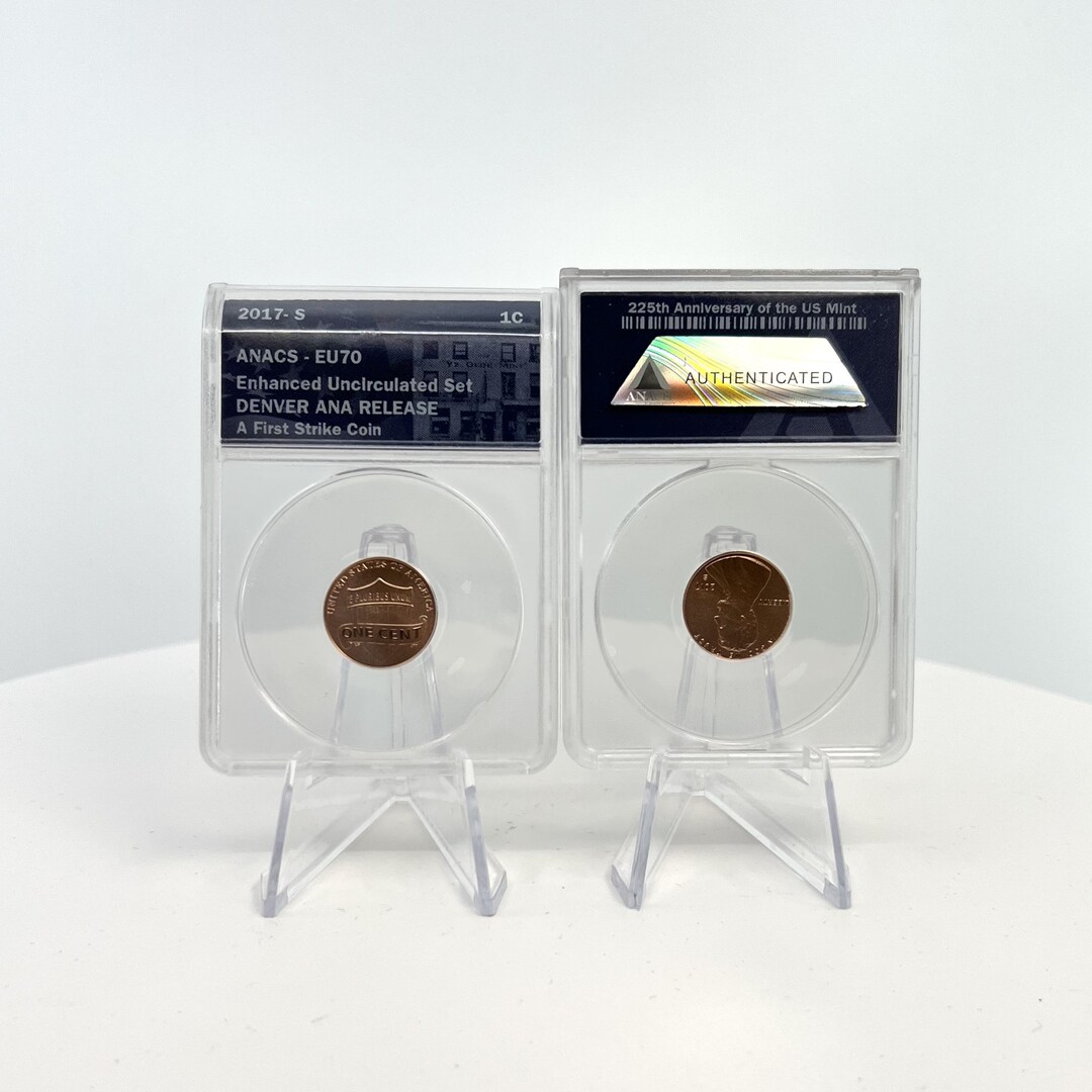 ANACS - EU70 Enhanced Uncirculated First Strike Denver ANA Release 10pc ...