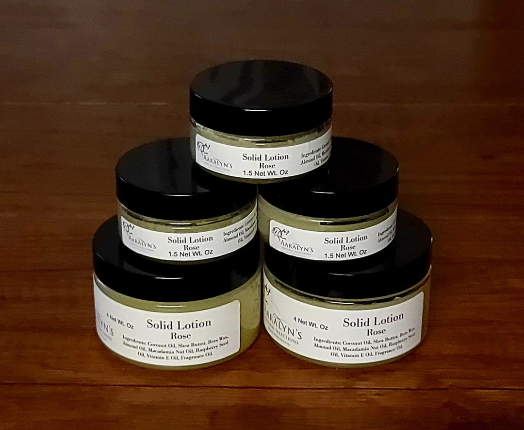 Solid Lotion - Etsy