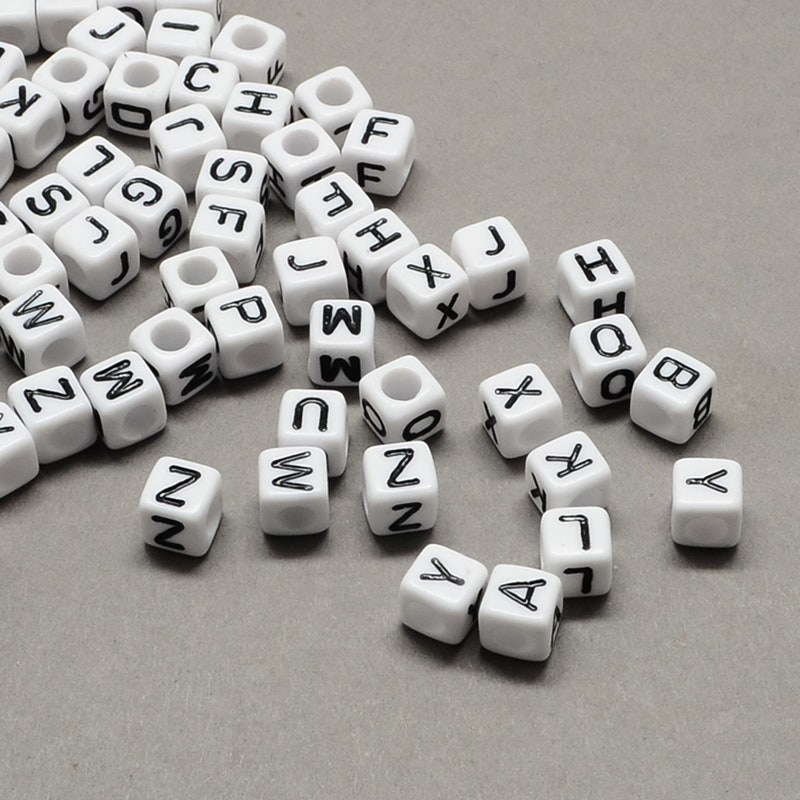 Alphabet Beads - Etsy